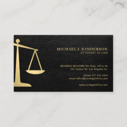 Legal professional attorney at law business card | Zazzle