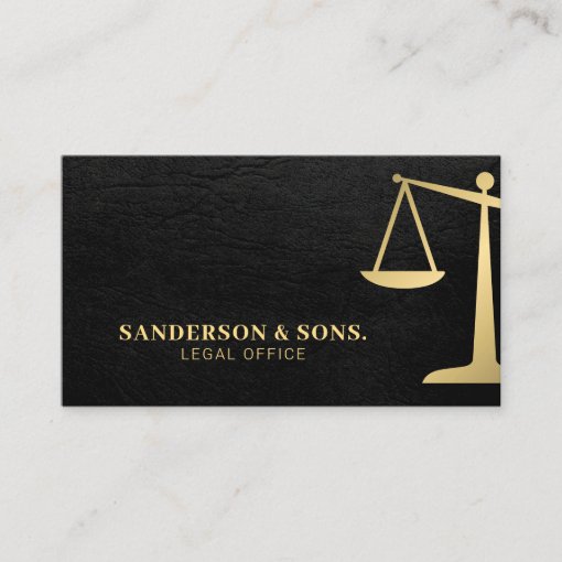 Legal professional attorney at law business card | Zazzle