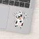 Legen-dairy Funny Cow Pun Sticker | Zazzle