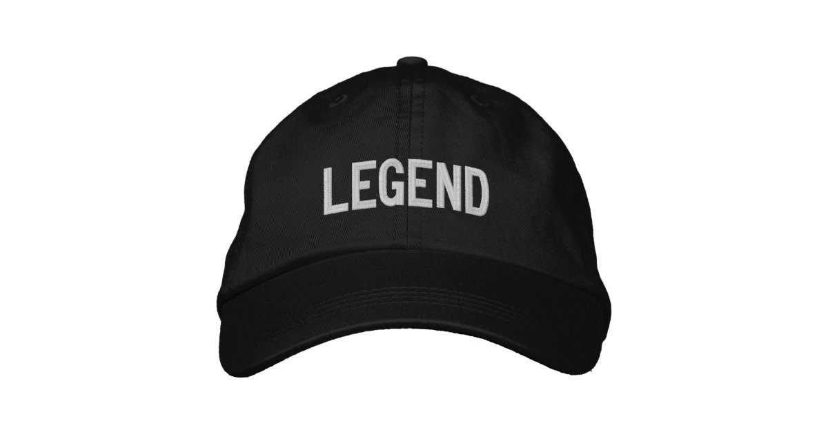 Legend Legacy Father Son Embroidered Baseball Cap | Zazzle.com