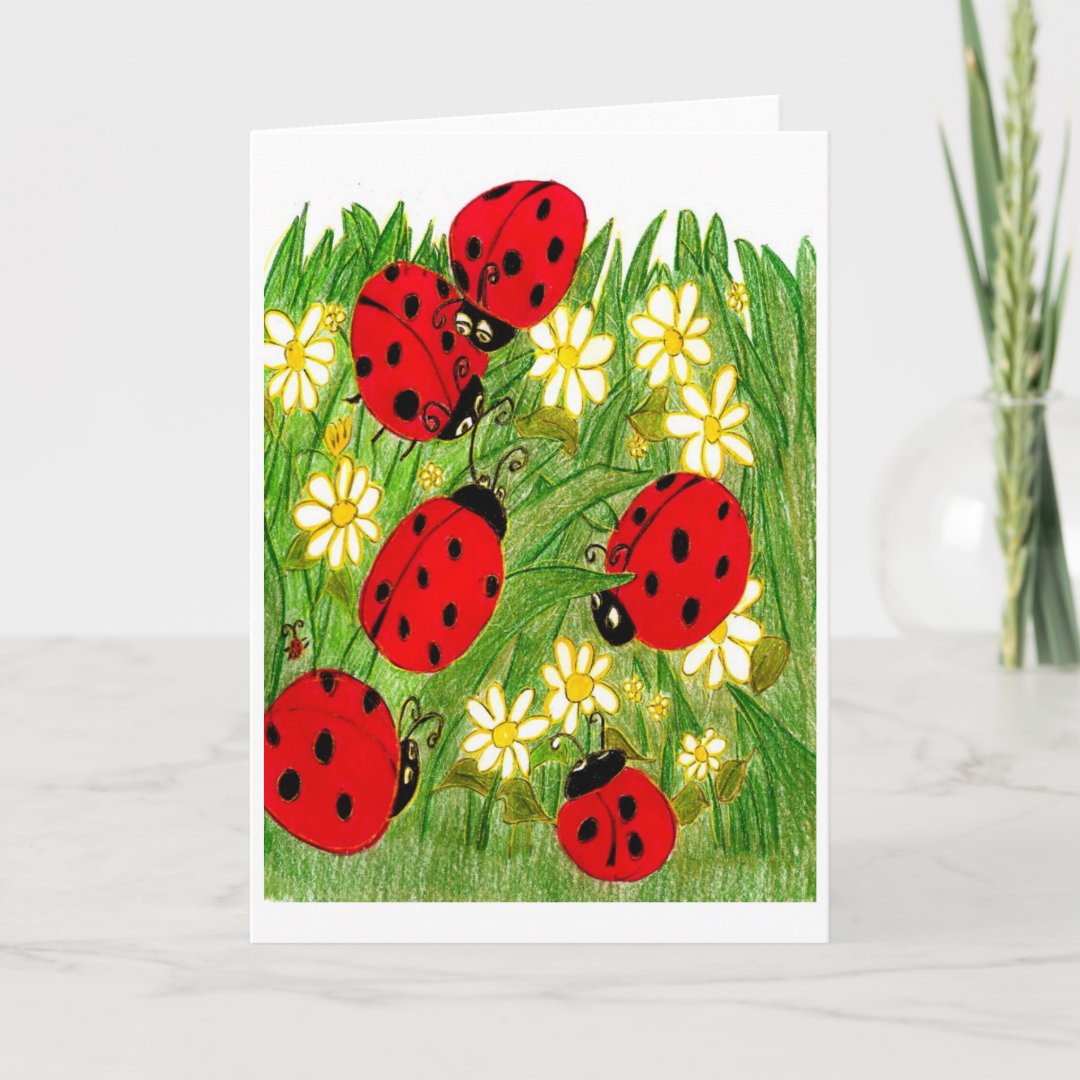 Legend of the Ladybug Card | Zazzle
