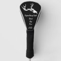 Legendary Dad Best By Par White Stag Skull Golf Head Cover | Zazzle