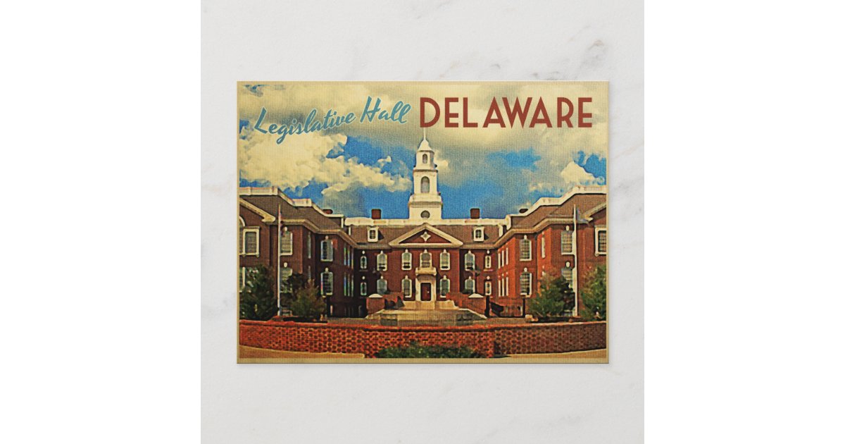 Legislative Hall Delaware Postcard | Zazzle