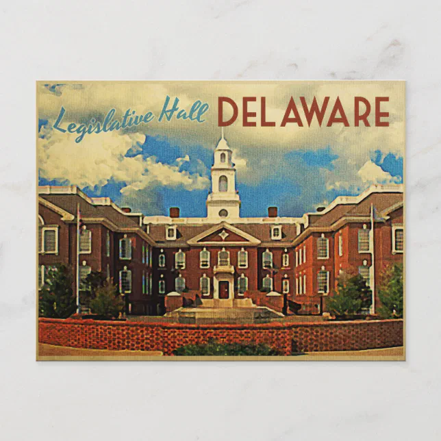 Legislative Hall Delaware Postcard | Zazzle