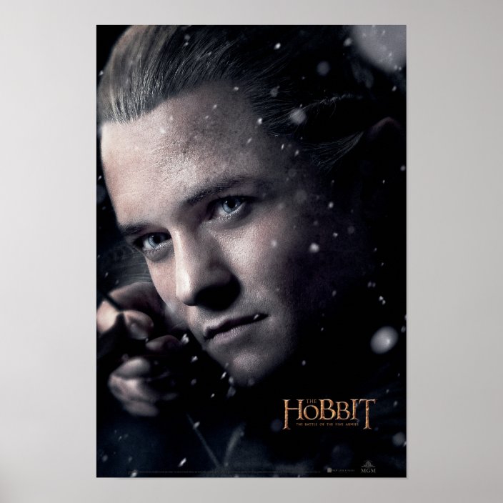 LEGOLAS GREENLEAF™ Close Up Poster | Zazzle.com