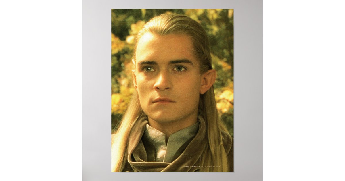 LEGOLAS GREENLEAF™ Golden Glow Poster | Zazzle