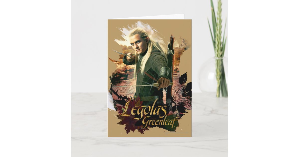 LEGOLAS GREENLEAF™ Graphic 2 Card | Zazzle