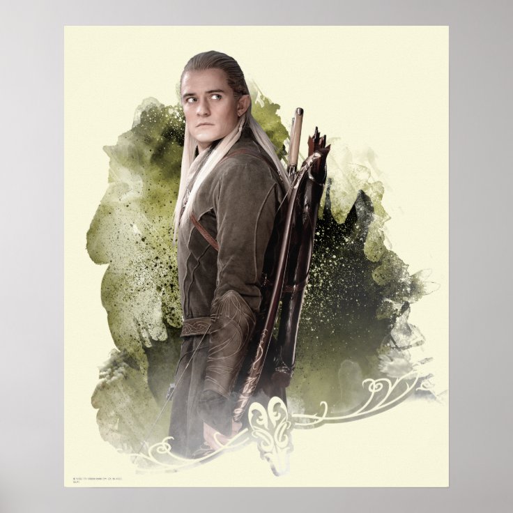 LEGOLAS GREENLEAF™ Graphic Poster | Zazzle