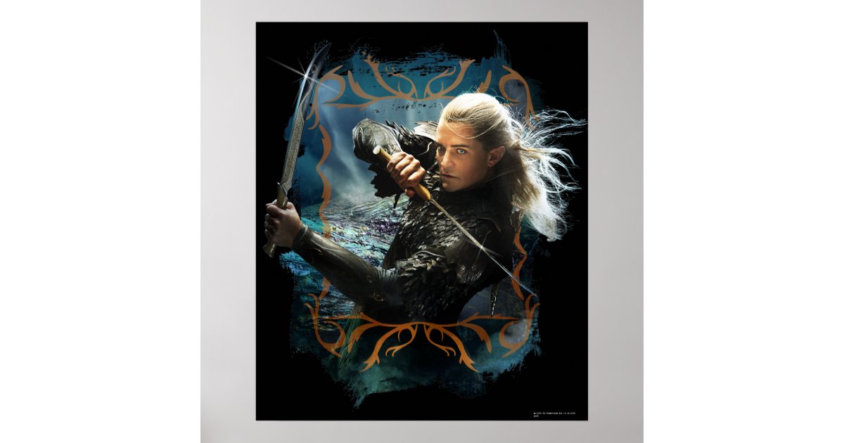 LEGOLAS GREENLEAF™ Graphic Poster | Zazzle