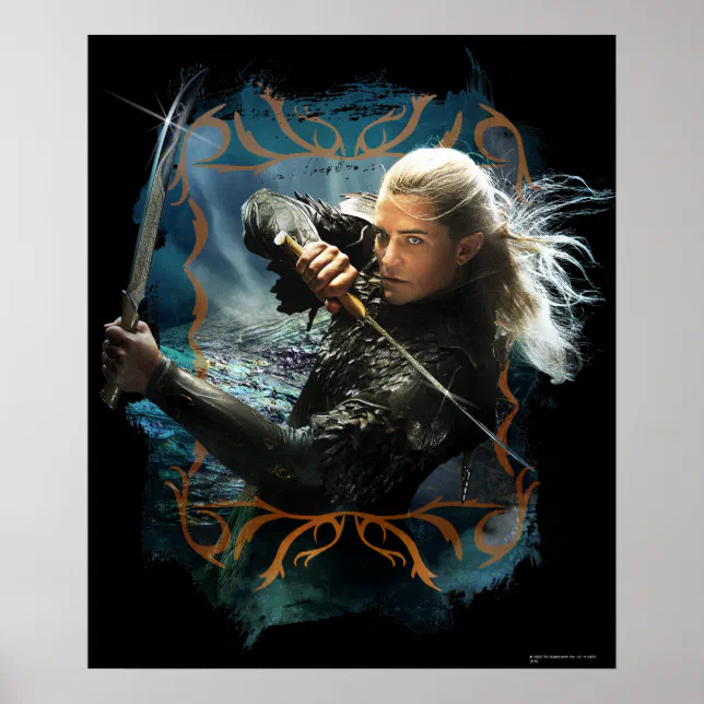 LEGOLAS GREENLEAF™ Graphic Poster | Zazzle