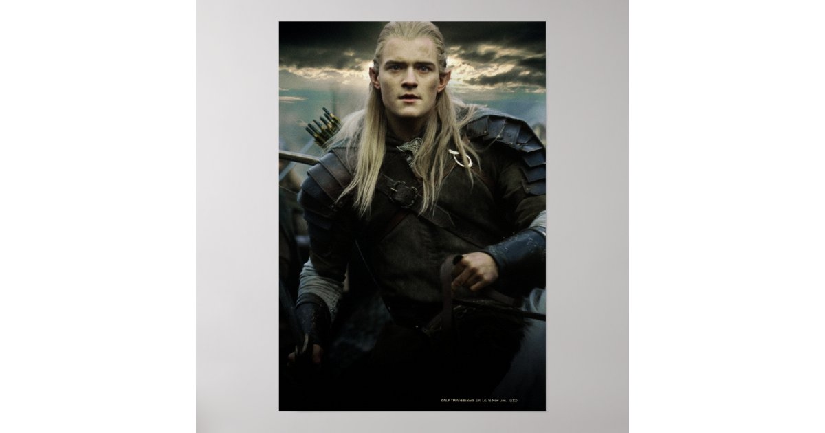 LEGOLAS GREENLEAF™ In Battle Poster | Zazzle