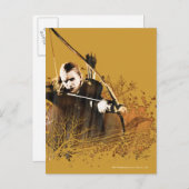LEGOLAS GREENLEAF™ Shooting Arrow Postcard | Zazzle