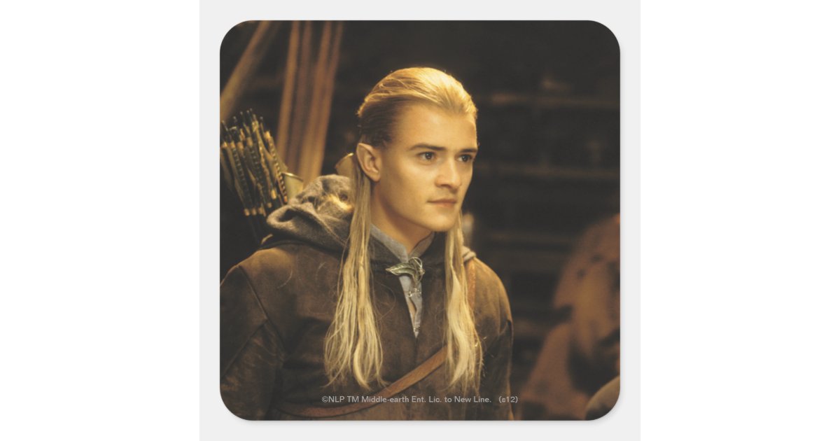 LEGOLAS GREENLEAF™ SQUARE STICKER | Zazzle