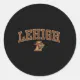 Lehigh Mountain Hawks Arch Over Classic Round Sticker | Zazzle