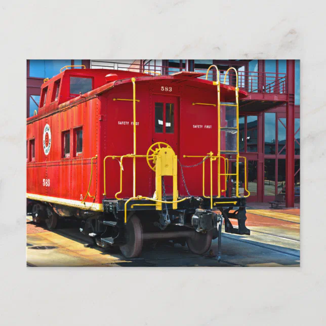 Lehigh/NE Caboose 583 Postcard | Zazzle