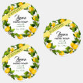 Lemon Citrus Fruit Package Labels | Zazzle
