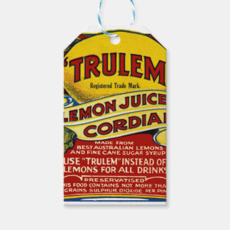 Lemon Gift Tags | Zazzle