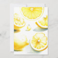 Lemon drop Theme Baby Shower Invitations | Zazzle