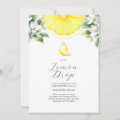 Lemon drop Theme Baby Shower Invitations | Zazzle