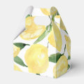 Lemon Favor Boxes Lemon Gift Boxes Main Squeeze | Zazzle