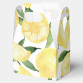 Lemon Favor Boxes Lemon Gift Boxes Main Squeeze | Zazzle