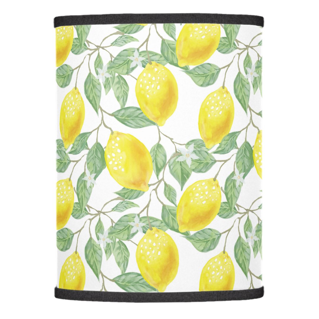 Lemon Fruit Citrus Trendy Lamp Shade | Zazzle