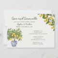 Lemon Grove Love and Limoncello Rehearsal Dinner Invitation | Zazzle
