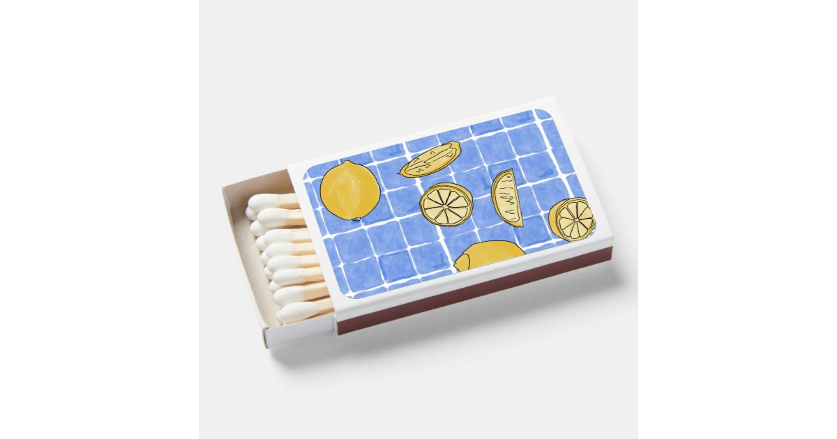lemon Matchbox Matchboxes | Zazzle