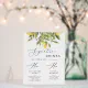 Lemon Mediterranean Wedding Signature Drinks Sign | Zazzle