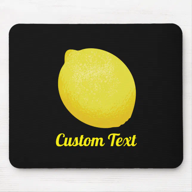 Lemon Mouse Pad | Zazzle