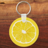 lemon slice keychain | Zazzle