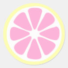 Personalized Lemon Slice Stickers | Zazzle.com