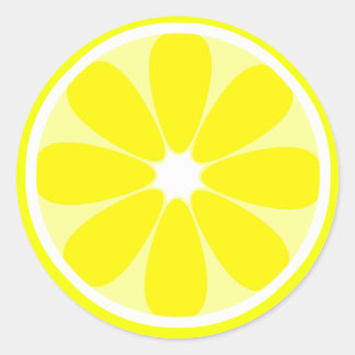Lemon Stickers | Zazzle