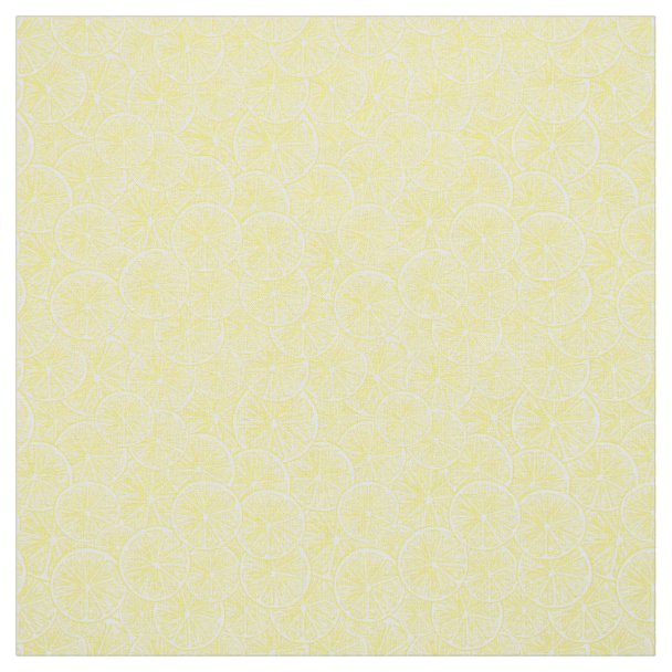Cool Citrus Pattern Fabric | Zazzle