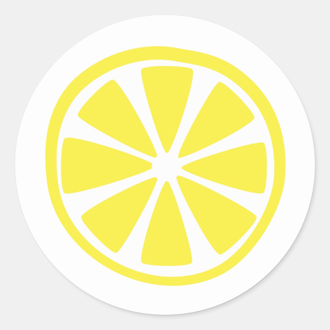 Lemon Sticker | Zazzle