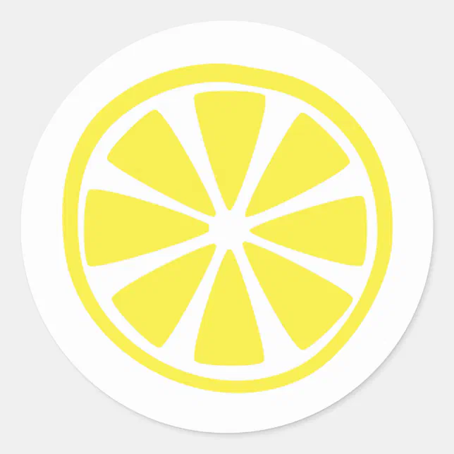 Lemon Sticker | Zazzle