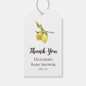 Lemon Thank You Tag | Zazzle