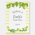 Lemon Theme Bridal Shower Welcome Sign | Zazzle