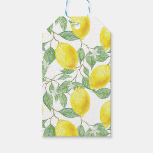Lemon Gift Tags & Gift Enclosures | Zazzle