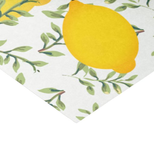 Lemon Tree Tissue Paper | Zazzle