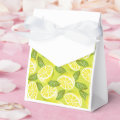 Lemon Yellow Party Favor Box | Zazzle