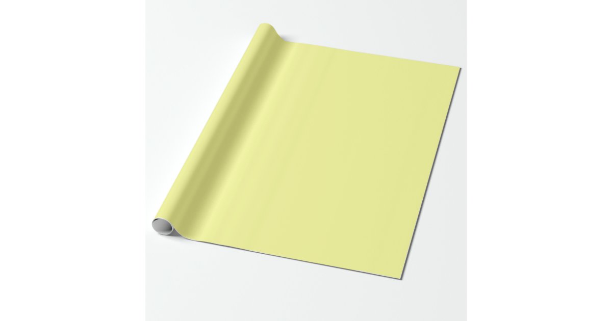 Lemon Yellow Wrapping Paper Zazzle lemon-yellow-wrapping-paper-zazzle