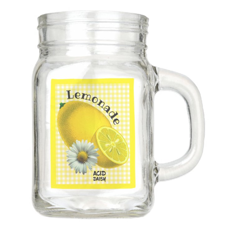 Lemonade Mason Jars | Zazzle