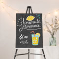 Lemonade Stand Chalkboard Poster Template Sign | Zazzle