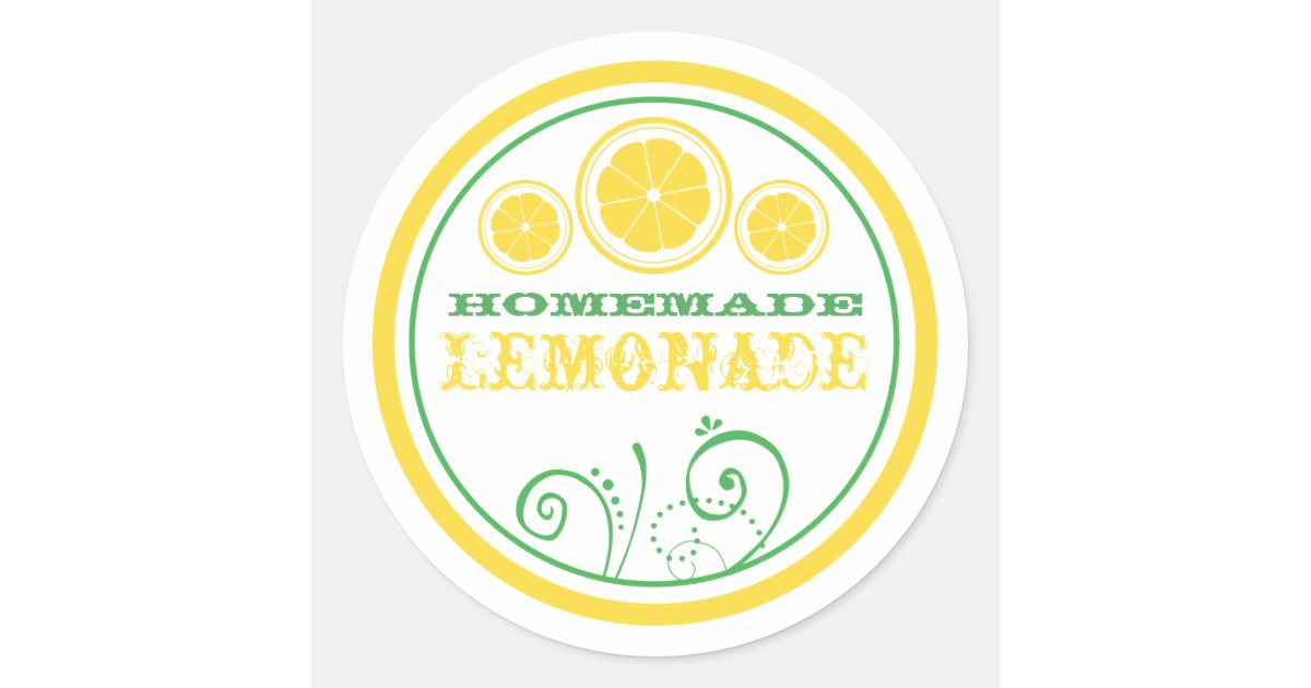 Lemonade Stand Logo Stickers | Zazzle