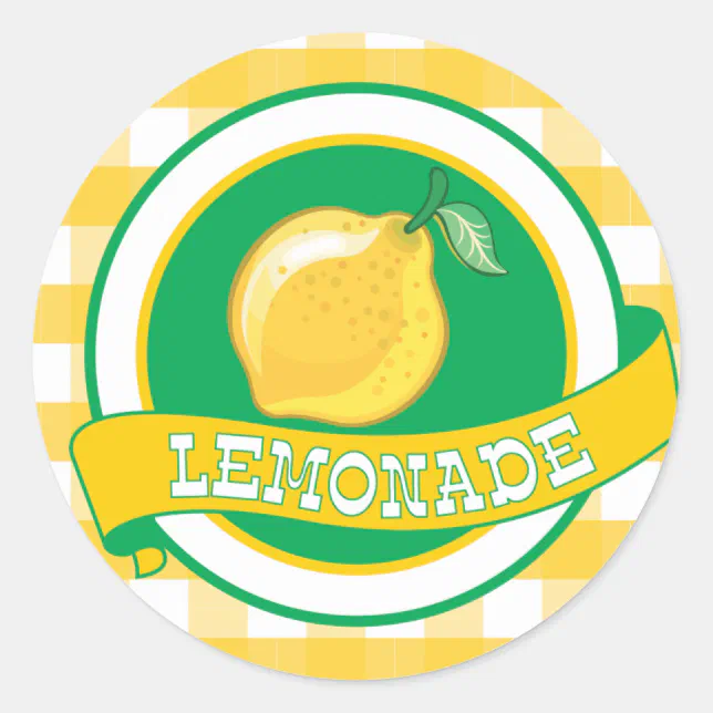 Lemonade Sticker | Zazzle