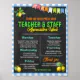 Lemonade Themed Teacher Appreciation Week Poster | Zazzle