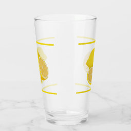 Lemons Drinking Glass | Zazzle