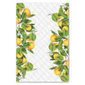 Lemons on Trellis Tissue Paper | Zazzle
