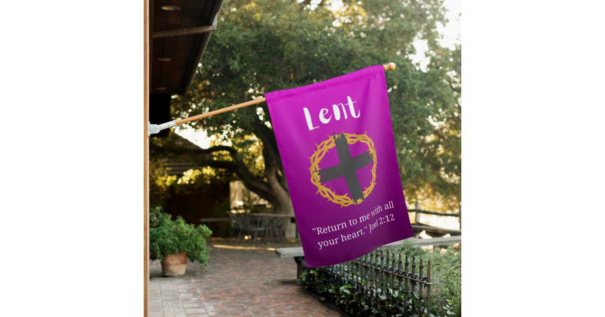 Lent House Flag | Zazzle